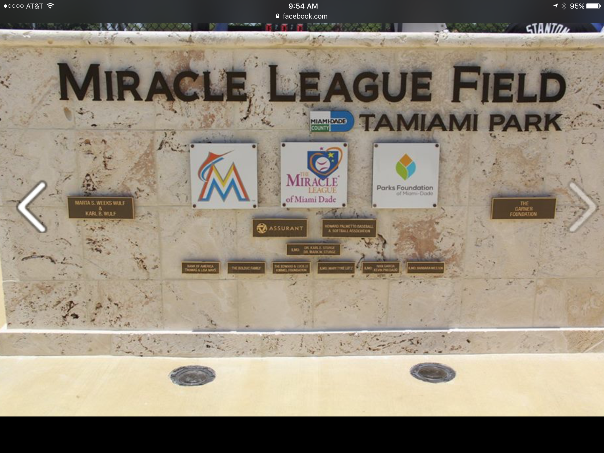 Miracle League of Miami Dade a 501(c)3 Non-profit corp. Tax ID#27-2930117
